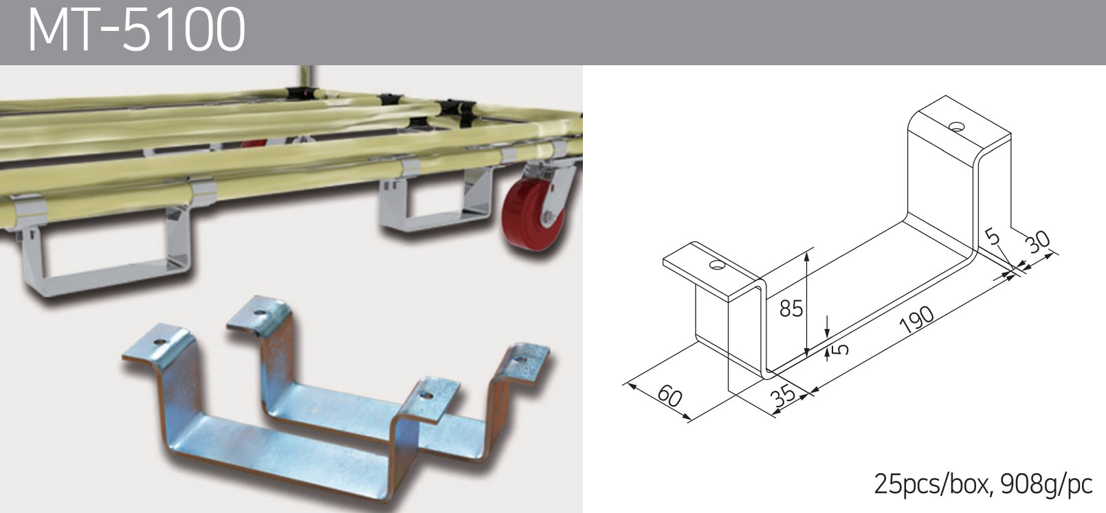 Hák pro vidle VZV MT-5100 | Enprag