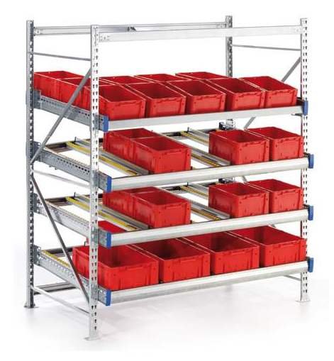 META Multiline- spádový válečkový regál 185804 | Enprag